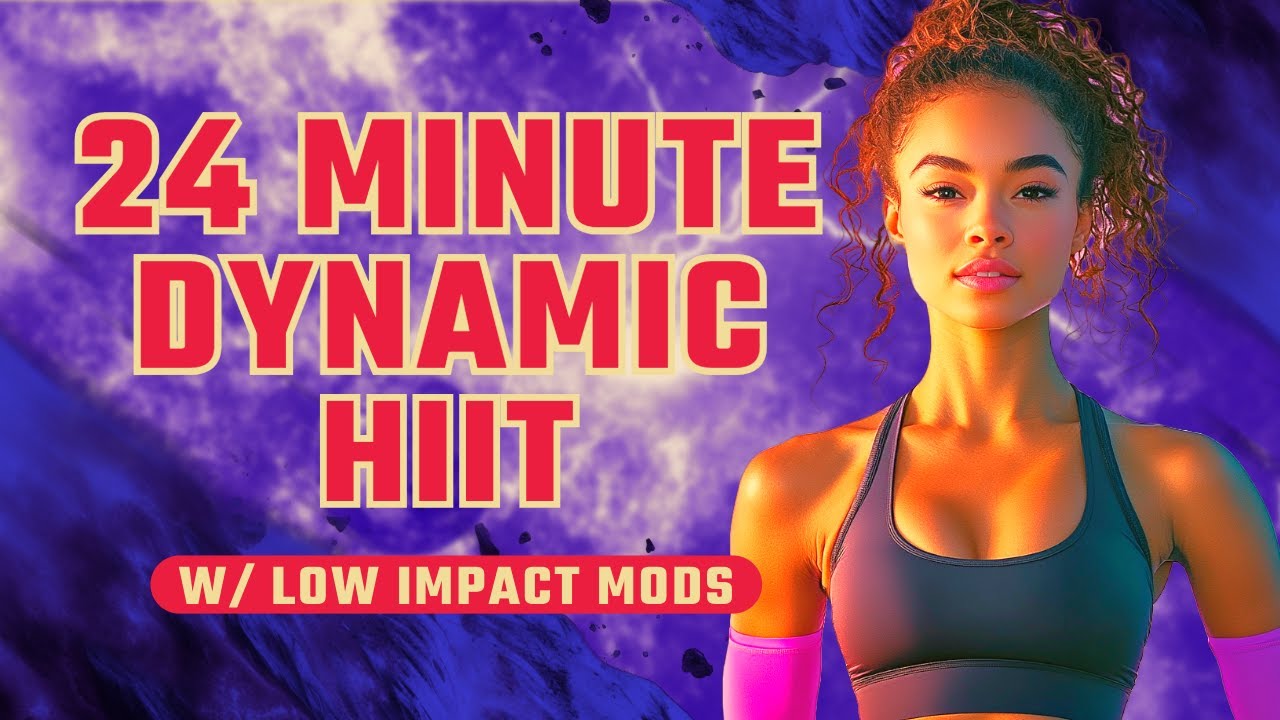 Crush Your Workout in 24 Minutes! Dynamic Full-Body HIIT 🌟 - YouTube