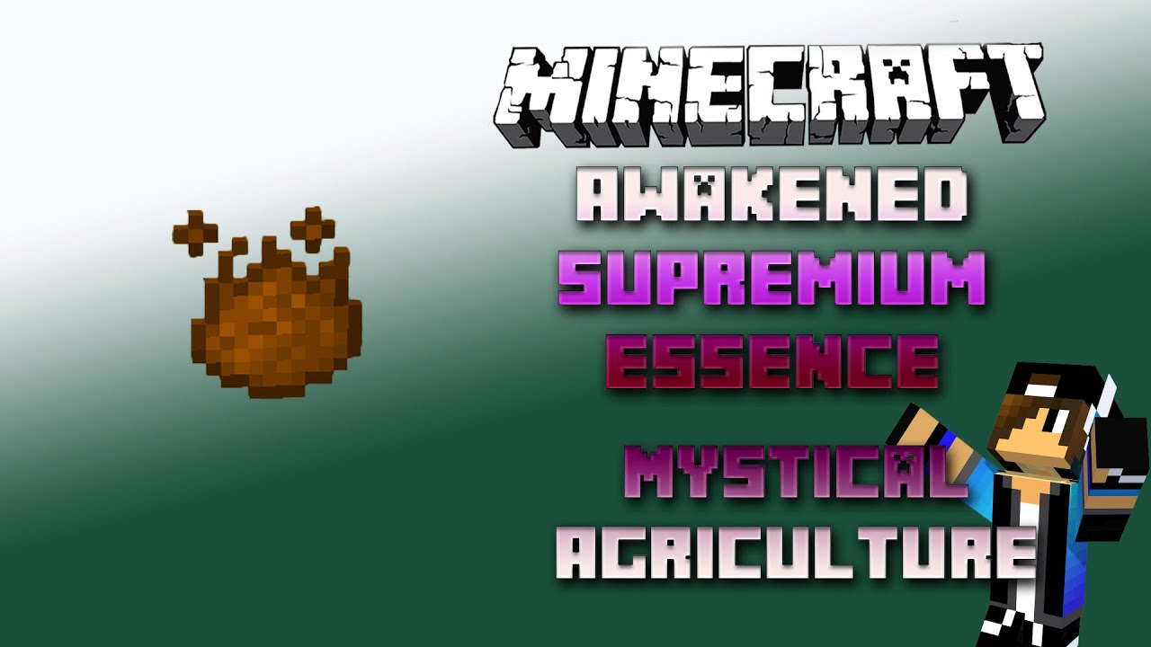Awakened Supremium Essence 🍎🪴🍋 Minecraft Mystical Agriculture Tutorial ...