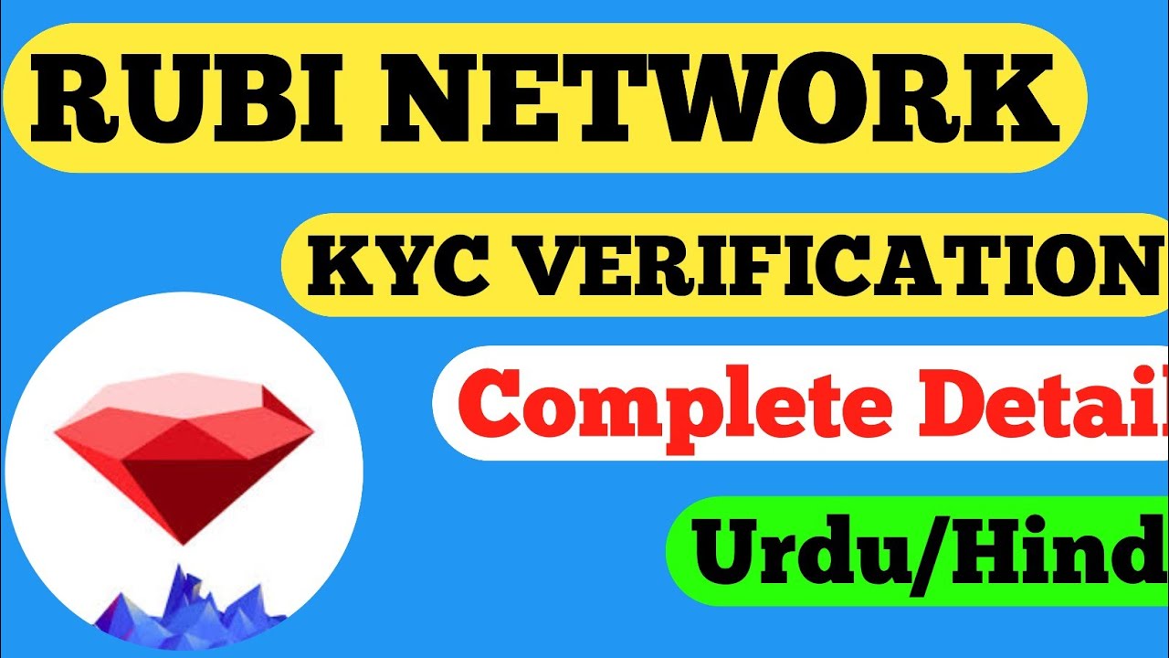 Rubi KYC Verification complete detail - YouTube