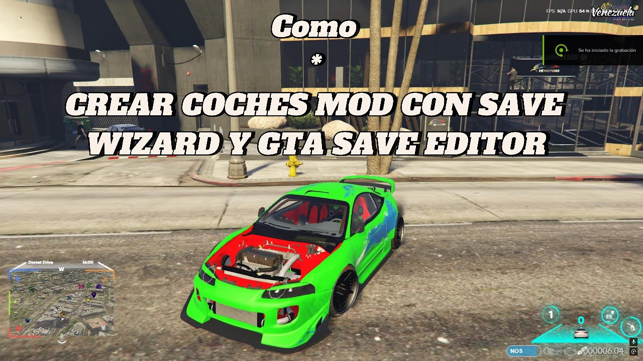 Como * CREAR COCHES MOD CON SAVE WIZARD Y GTA SAVE EDITOR - YouTube