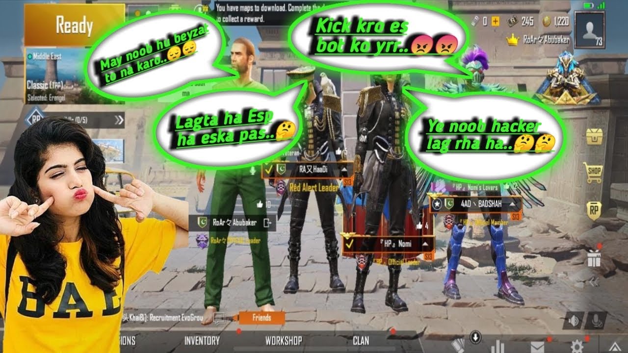 RoArAbubaker Joining Random squad of pakistani cute girl👩🏻‍🦳like bot😂 ...