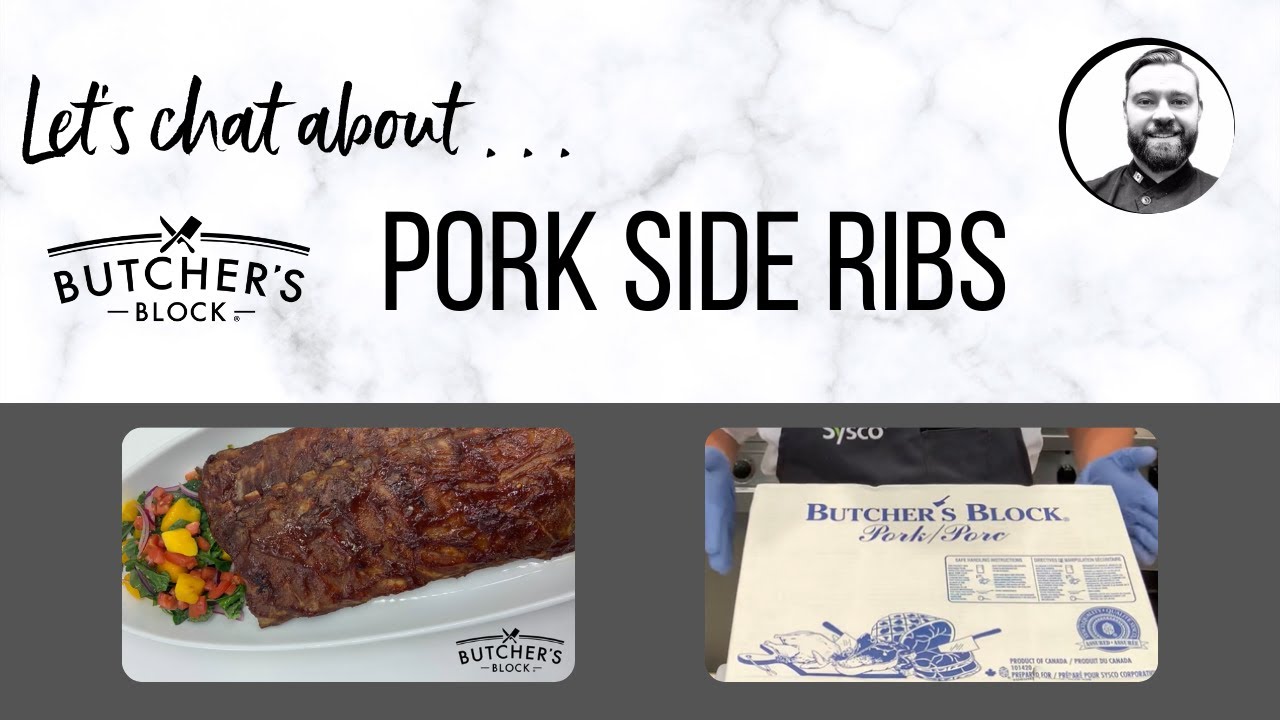 Butcher's Block Pork Side Ribs - YouTube