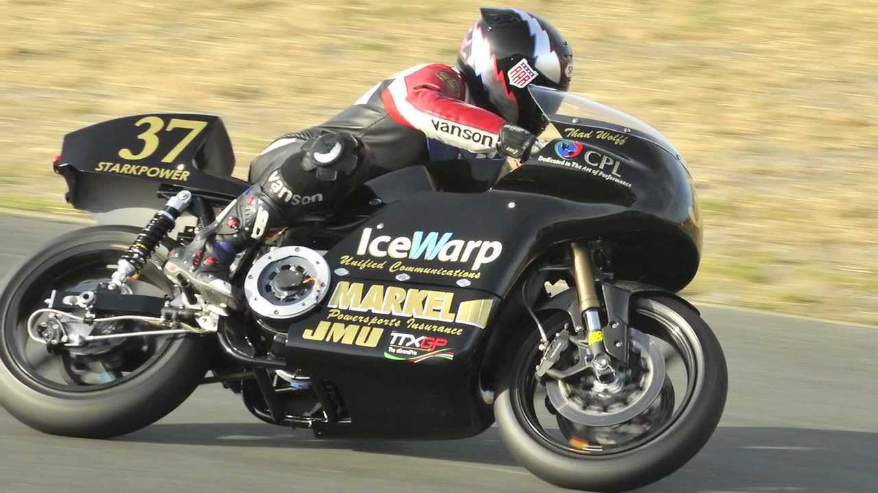 Moto Electra Norton Brian Richardson Thad Wolff TTXGP - YouTube