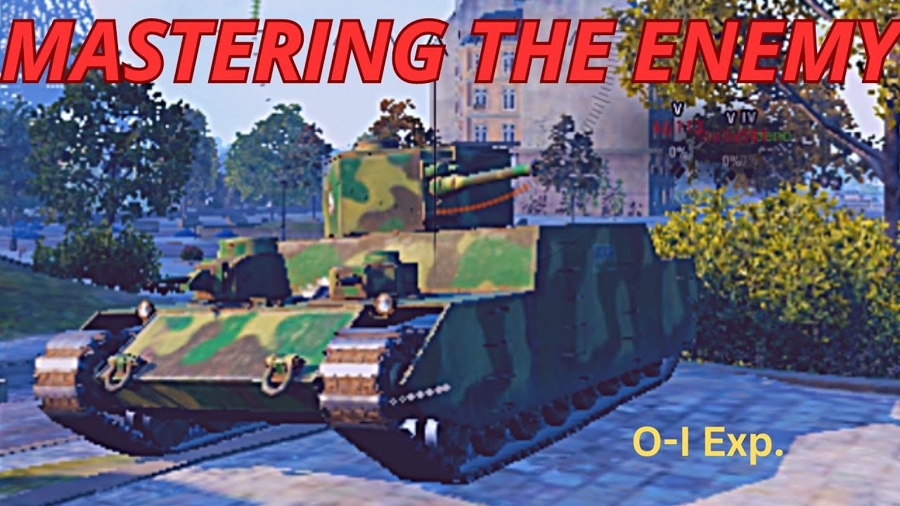 World of Tanks O-I Exp. - 5 frags, 1,9k damage. #worldoftanks # ...