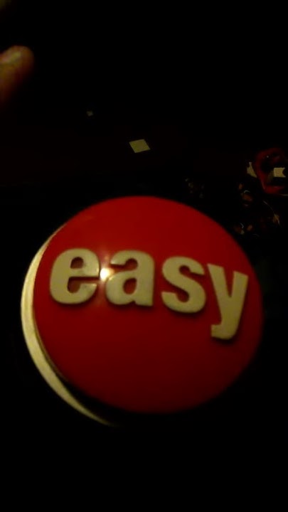 Staples easy button by staples - YouTube