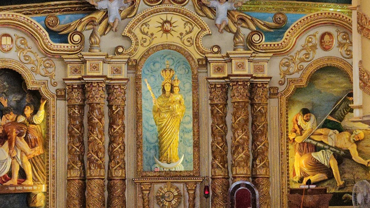 Velankanni Shrine Uttan Beach Maharashtra - YouTube