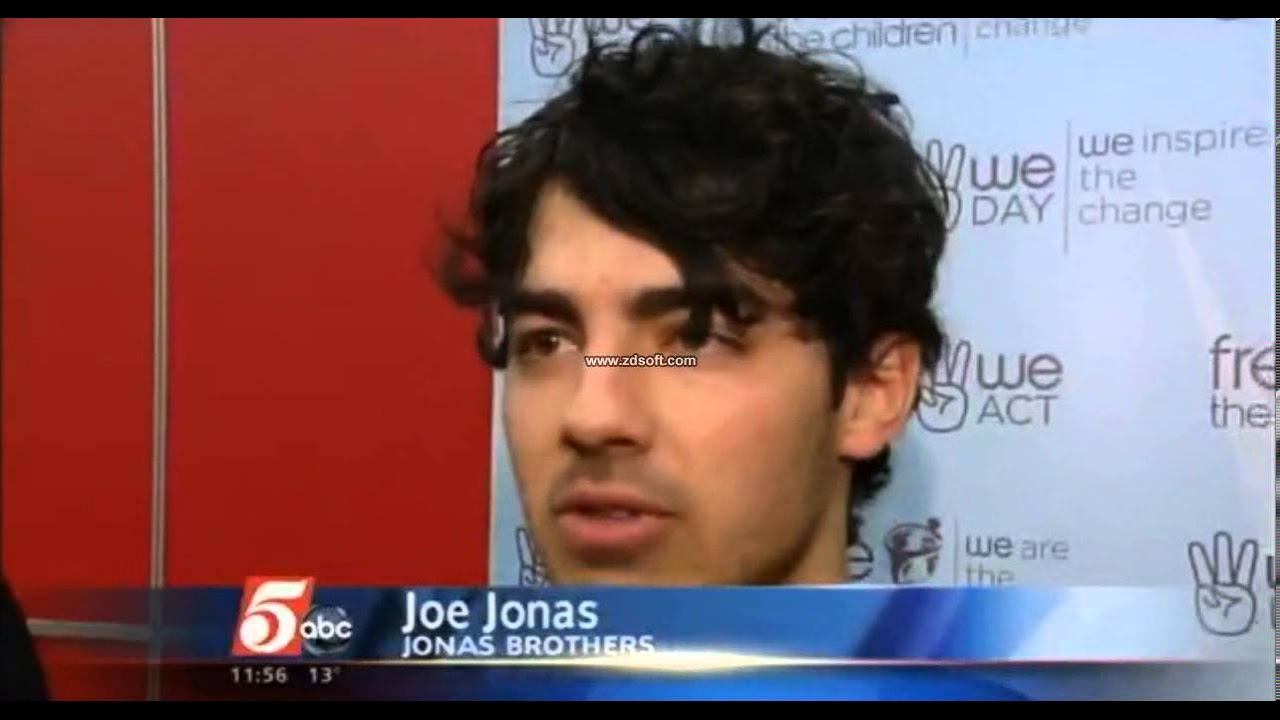 Jonas Brothers Kick Off "We Day" - YouTube