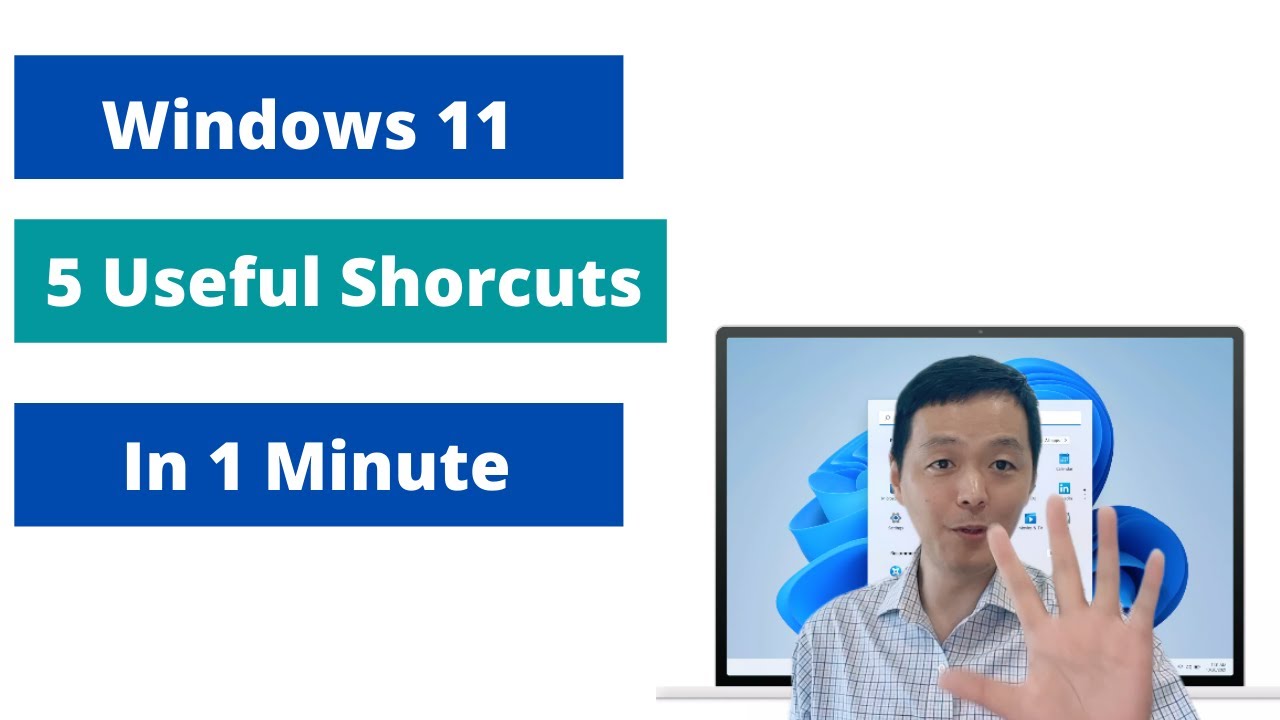Windows 11 Five Useful Shortcuts in 1 minute - YouTube