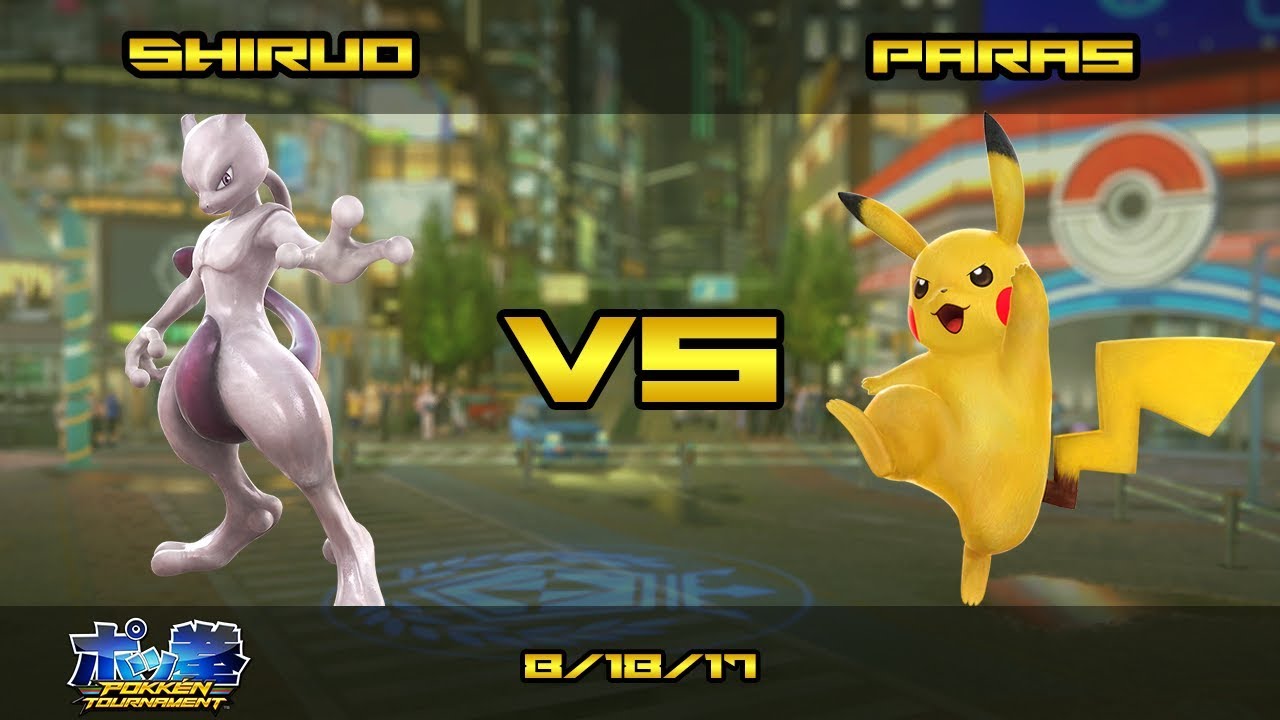 Toratawa 1on1: Shiruo (Mewtwo) vs Paras (Pikachu) - Casuals - YouTube