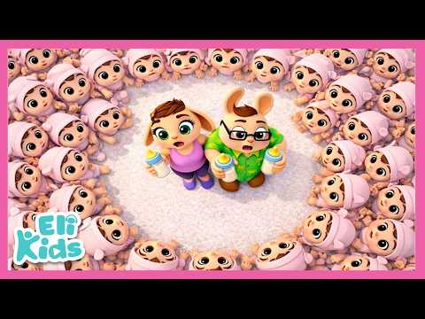 Too Many Babies! Babies Are Multiplying Too Fast! Fun Kids Song | Eli Kids