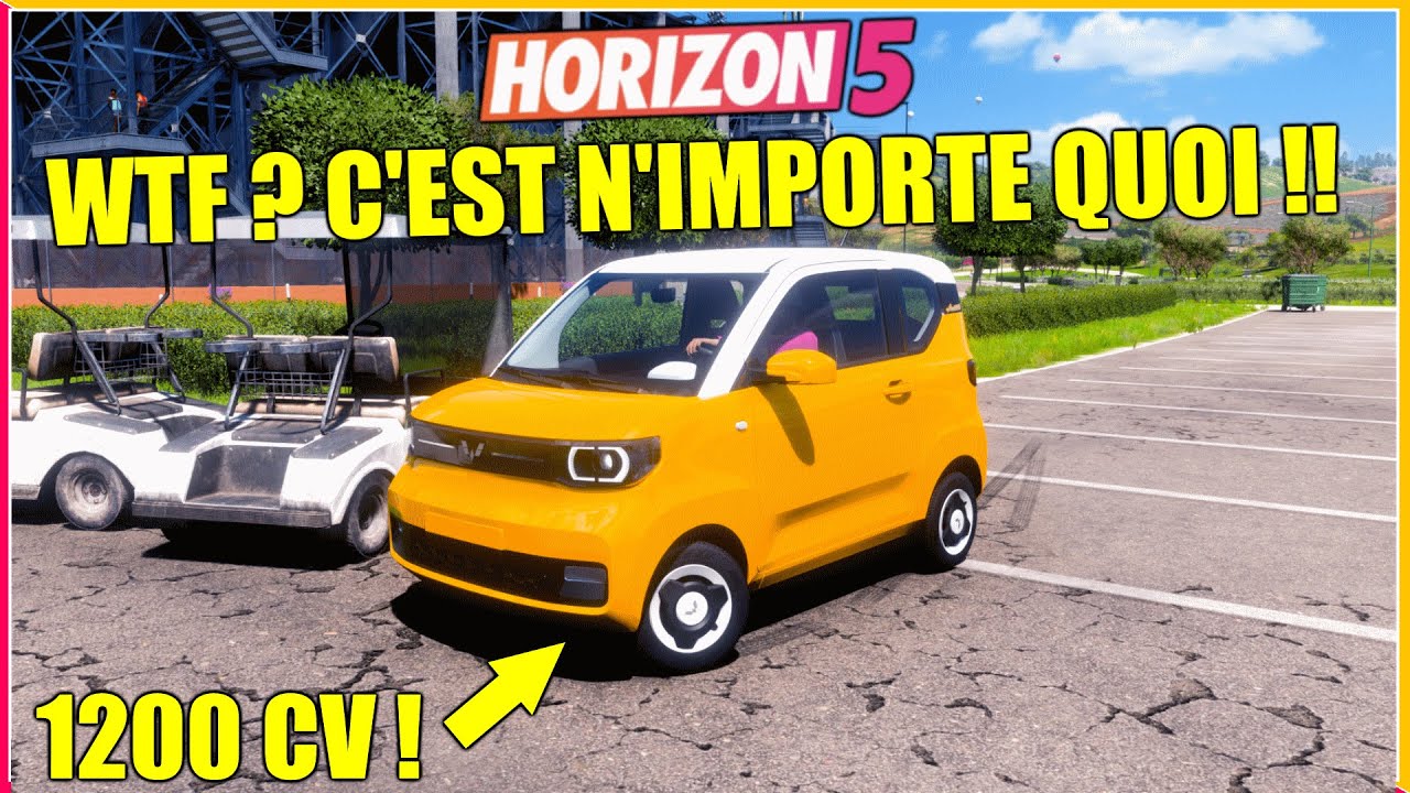 WTF 😂 ?? UNE ACCELERATION INHUMAINE ! Forza Horizon 5 Wuling Mini Ev ...