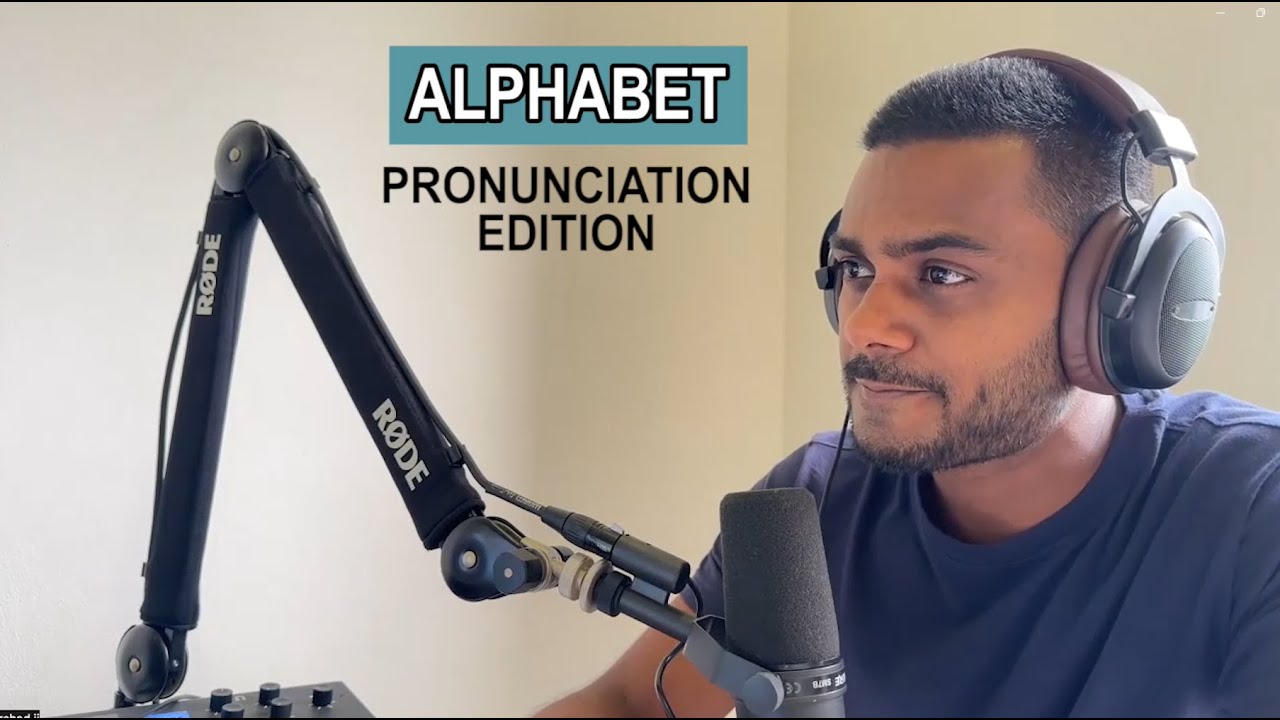 English Alphabet - Pronunciation Edition (26 Words) - YouTube