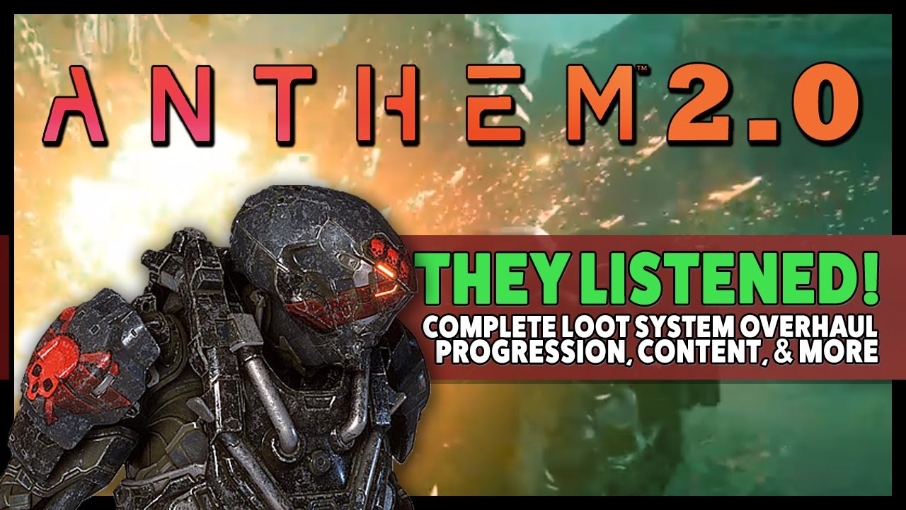 Anthem 2.0 Update | Complete Loot System Overhaul - Meaningful Gear ...