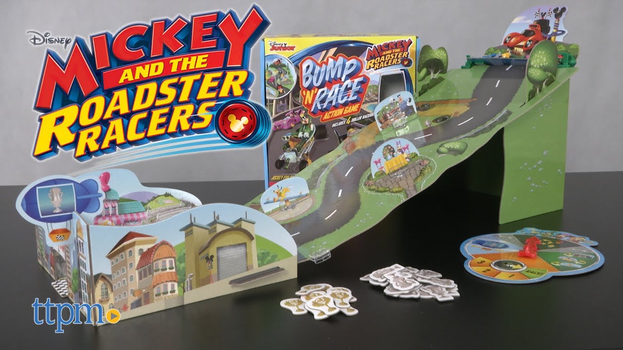 Mickey and the Roadster Racers Bump 'n' Race Action Game from Wonder ...