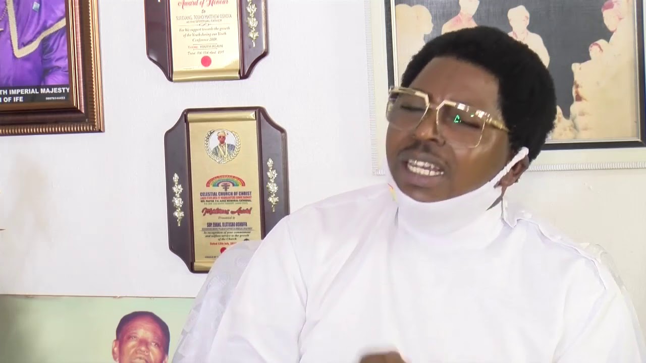 Prophet Olatosho Oshoffa exclusively speaks with CARES MEDIA - YouTube