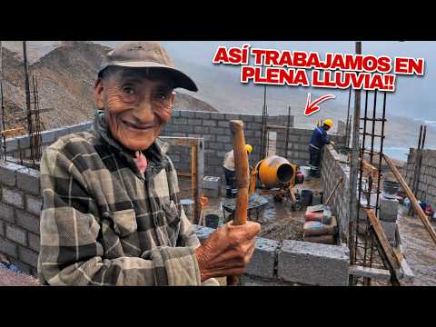¡Empezó a llover! Así CONSTRUIMOS la nueva CASA del TÍO ADRIÁN