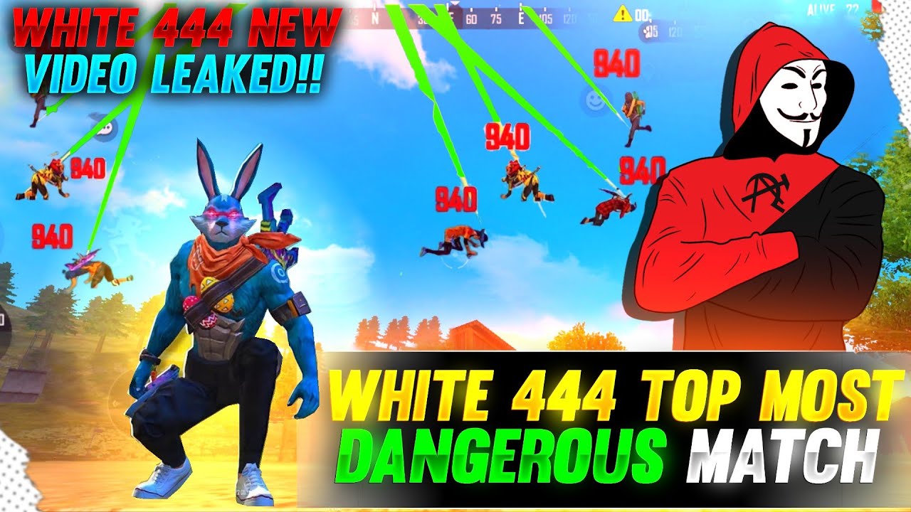WHITE 444 NEW VIDEO LEAKED 😱 WHITE 444 TOP MOST DANGEROUS MATCH OF ...