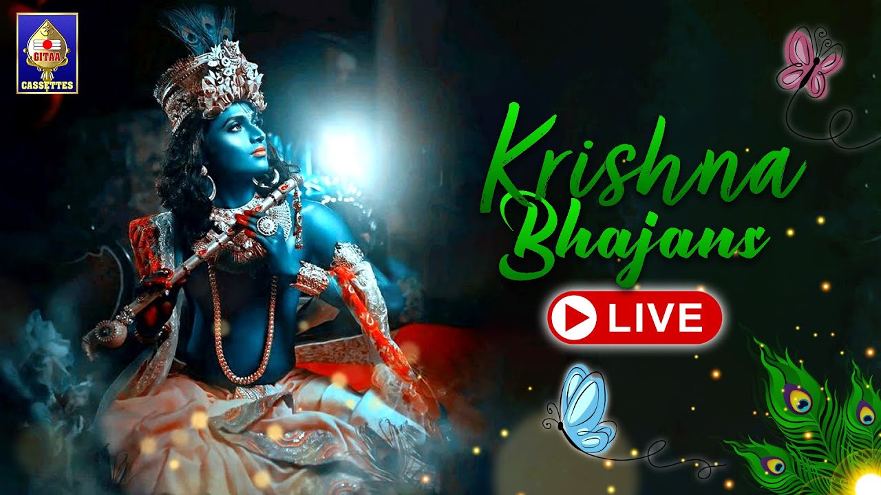 NON STOP BEAUTIFUL KRISHNA BHAJANS | KRISHNA SONGS, BHAKTI SONG ...