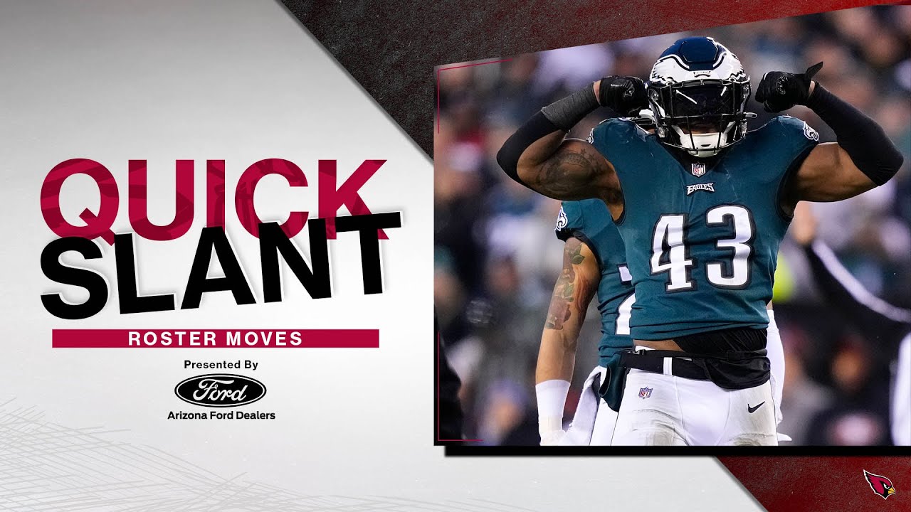 Arizona Cardinals Roster Moves | Quick Slant - YouTube
