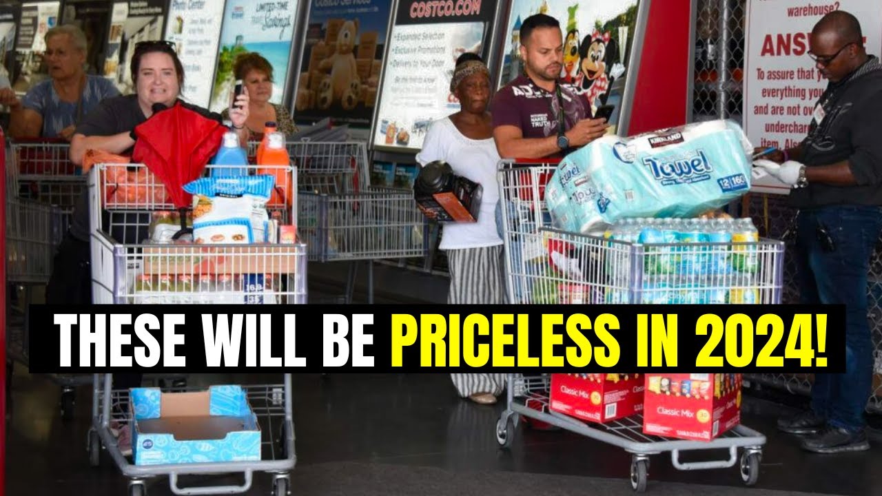10 Essential Food Items That Will Be Priceless In 2024! - YouTube