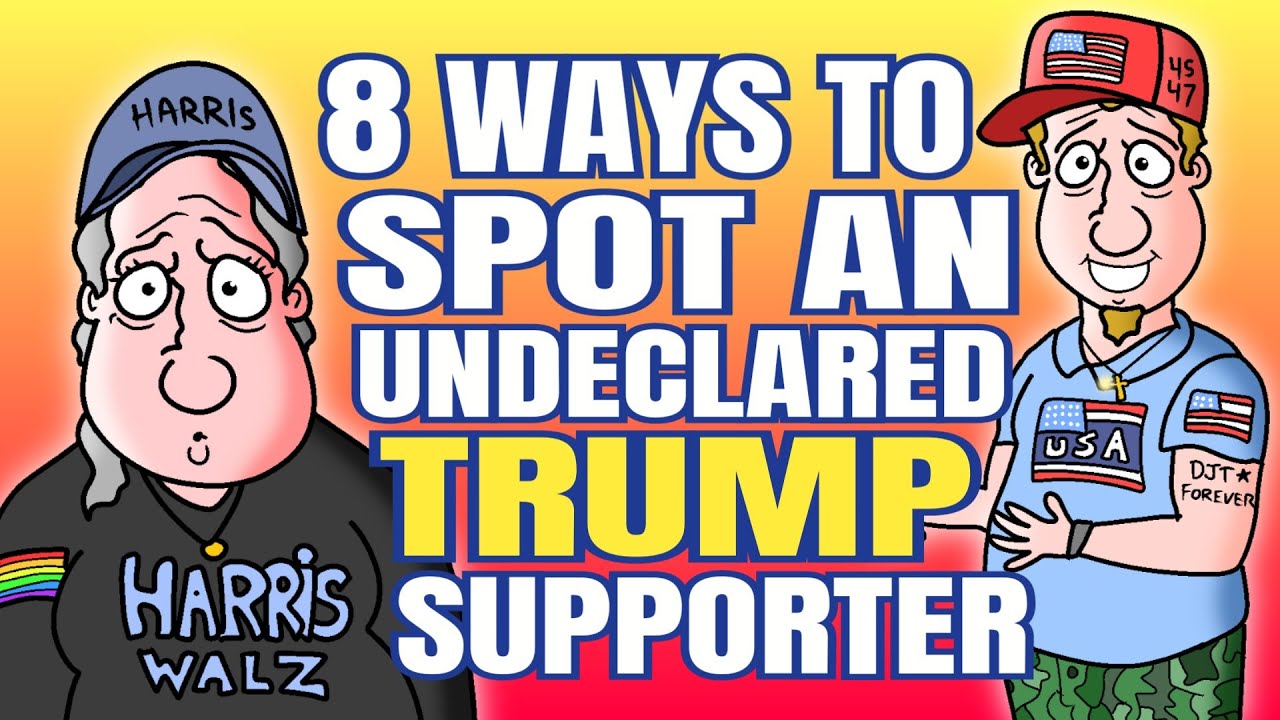 Countdown - Top 8 Ways To Spot A Secret Trump Supporter - Look For ...