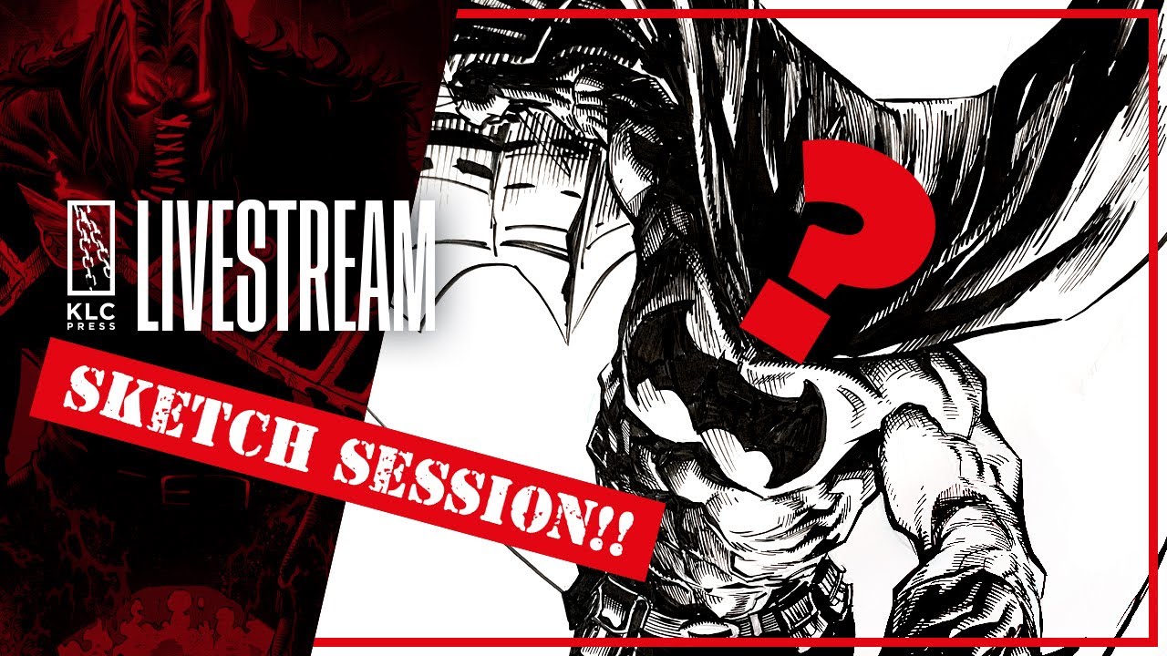 Drawing the BEST version of Batman! w/Scott Snyder | Ryan Stegman Art ...