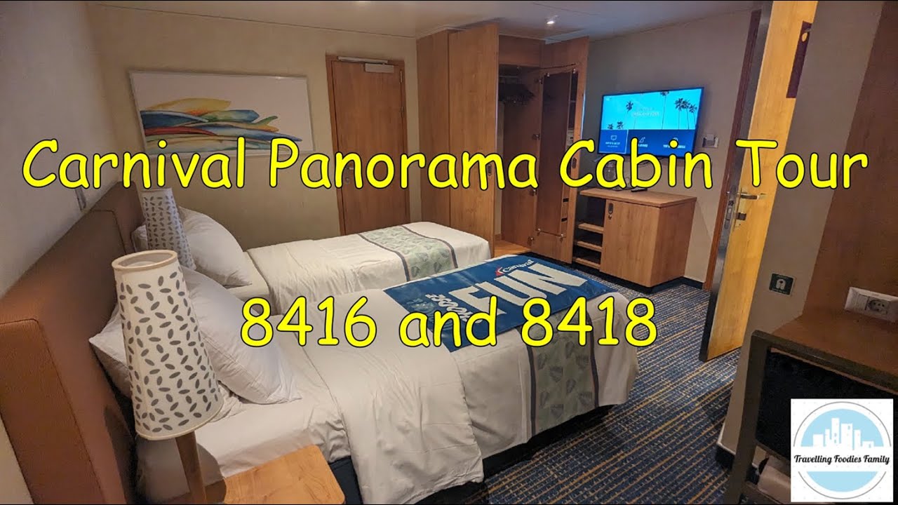 Carnival Panorama Cabin Tour (Connecting rooms) - YouTube