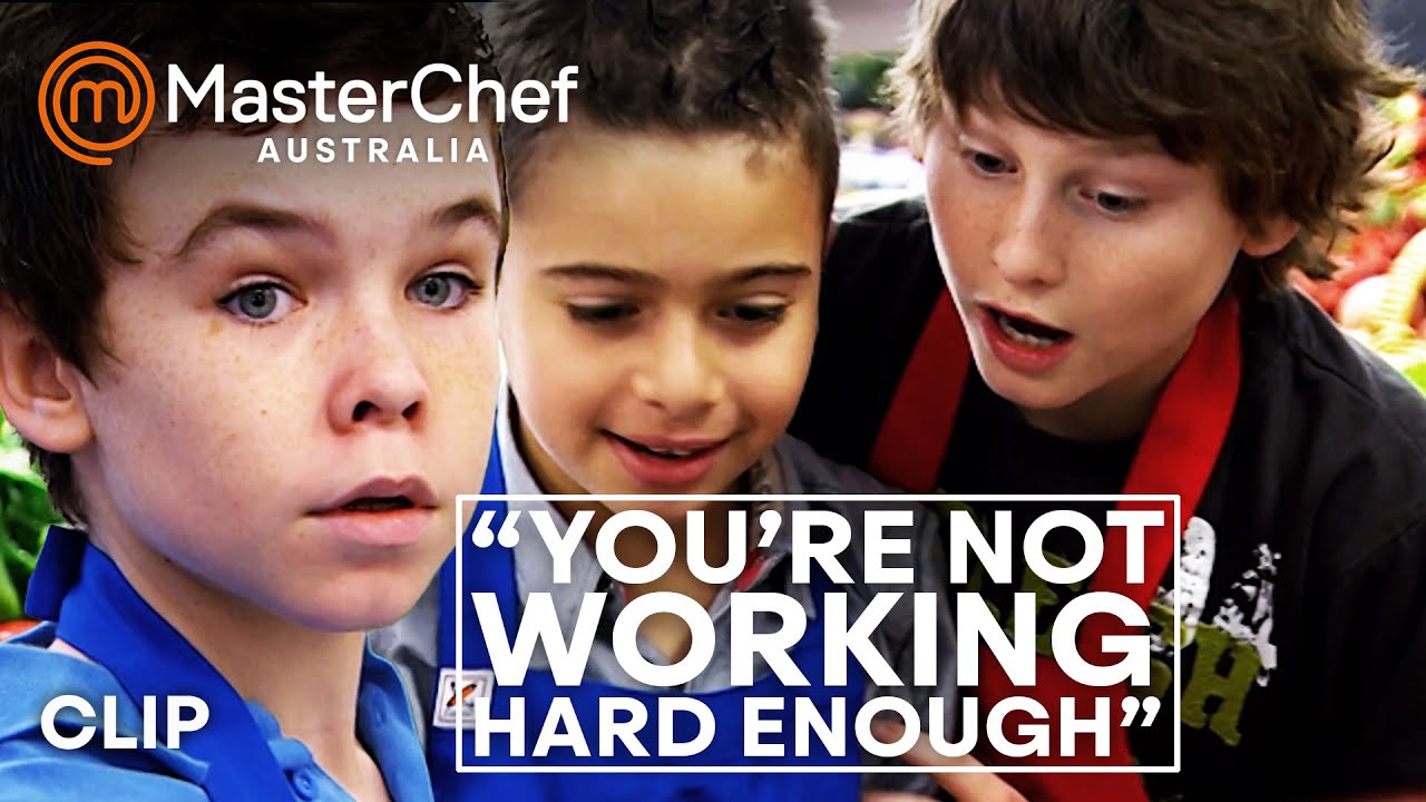 Red Team Jealous of the Blue Team? | MasterChef Australia | MasterChef ...