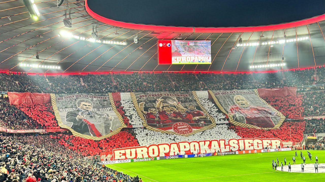 Choreo Südkurve FC Bayern München e.V. - FC Kopenhagen #fcbayern # ...