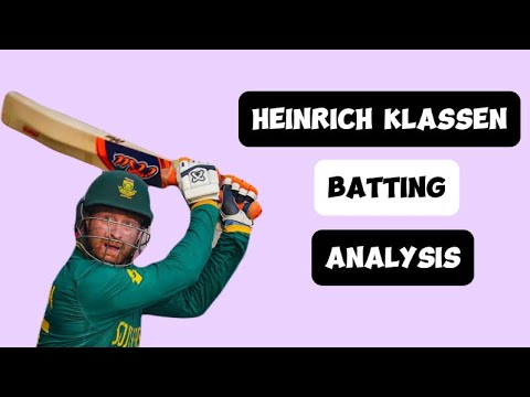 Cricket Analysis: Heinrich Klassen Batting Style And Technique Analysis ...
