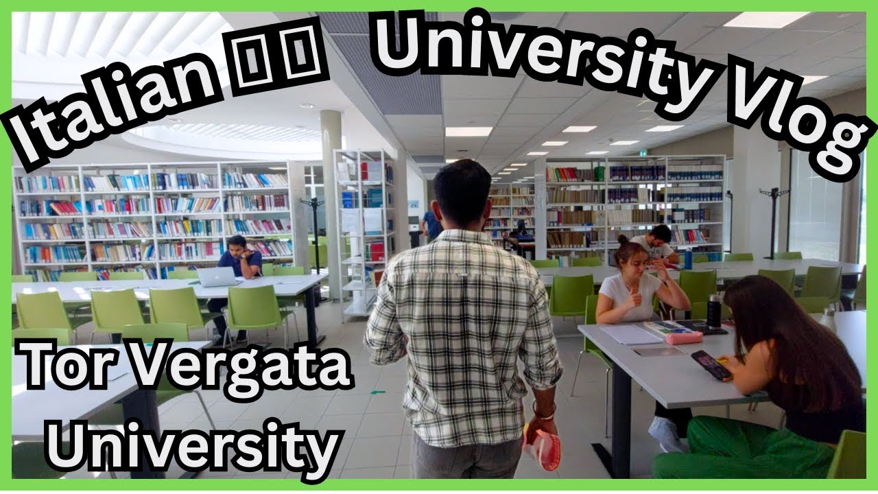 Tor Vergata University | Uni vlog 2023 | Italian University | Indian ...