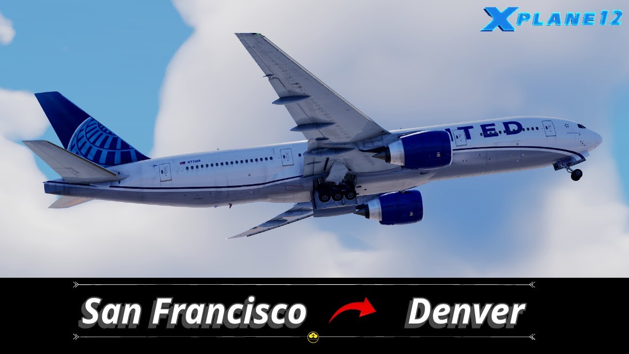 X-PLANE 12 LIVE | Flight Factor Boeing 777 V2 (ALPHA) | San Francisco ...