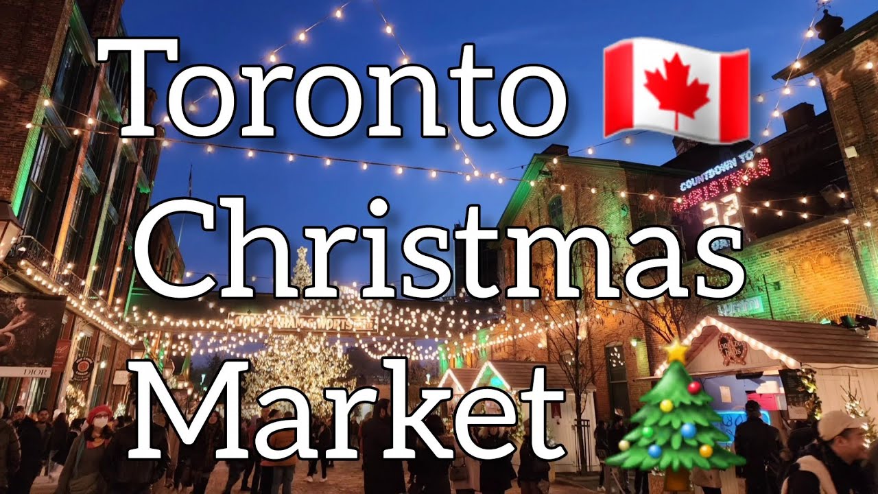 A Dior Christmas Tree at Toronto Christmas Market 🎄 | Things to do in ...
