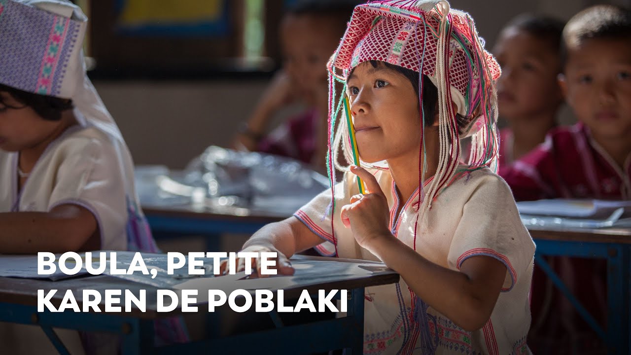 Boula, enfant karen de Poblaki | Thaïlande - YouTube