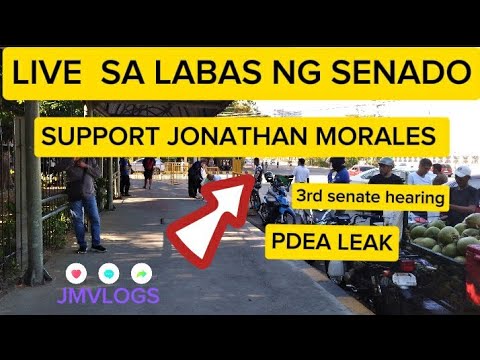 LIVE@ Sa Labas ng Senado Senate Hearing | Support Jonathan Morales Ex PDEA AGENT | PHILIPPINES🇵🇭 ...