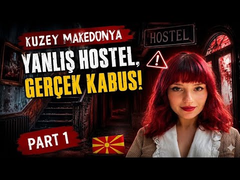 Yanlış Hostel: 🇲🇰 Kuzey Makedonya Kabusum (Tek Başına Gece Yarısı)