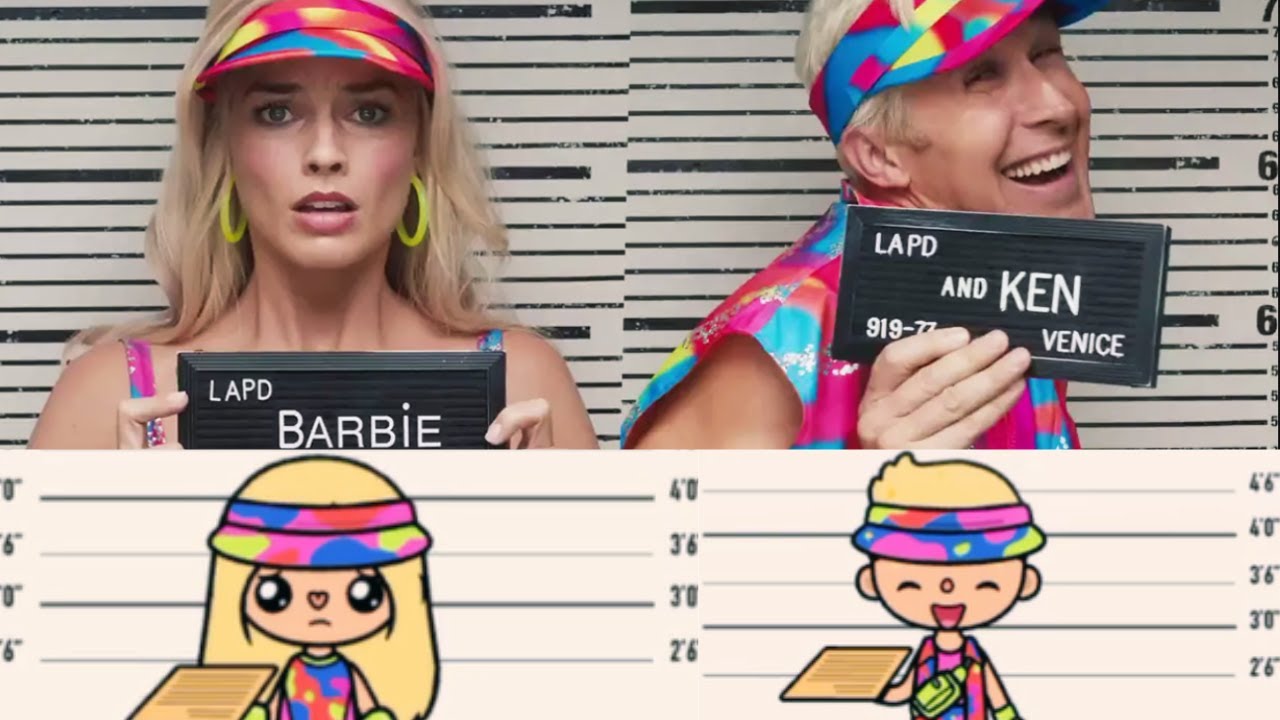 BARBIE E KEN SÃO PRESOS - BARBIE O FILME - BARBIE THE MOVIE - BARBIE ...