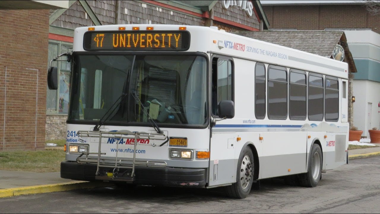 NFTA Metro Ride Route 47 Inbound [FULL ROUTE] Bus 2414 - 2004 Gillig ...