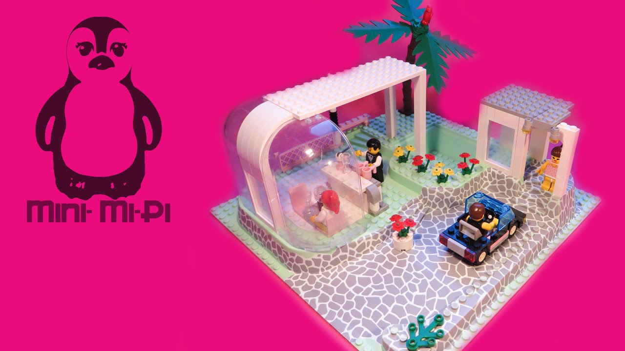 LEGO® SYSTEM 6416 Strandpalast | Poolside Paradise | #3 | Speed build ...