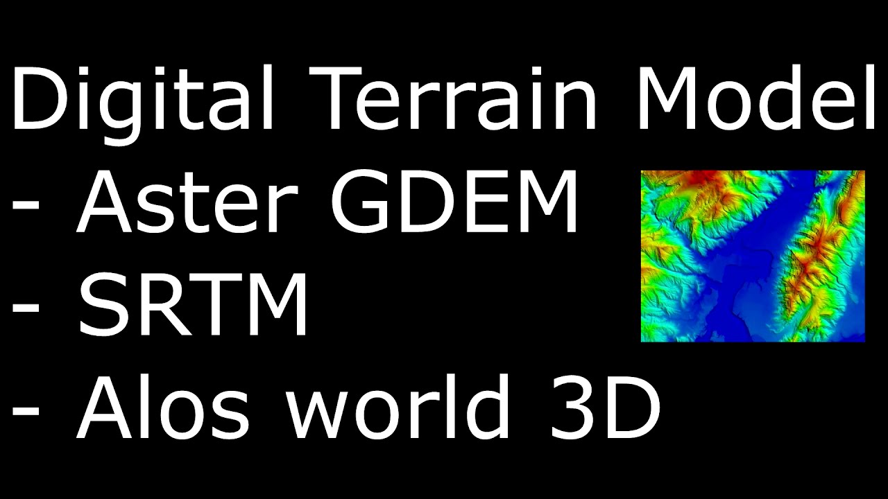 Digital terrain model - cfvsera