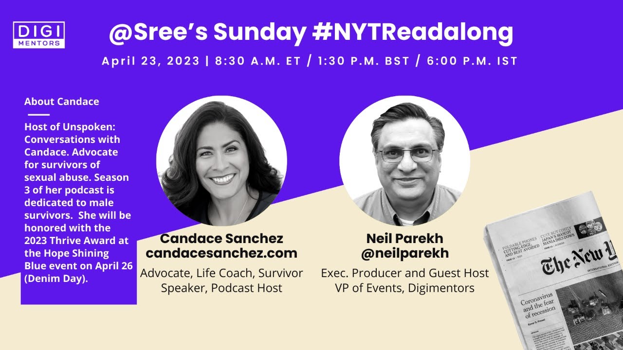 #NYTReadalong | Candace Sanchez (Advocate, Life Coach, Survivor ...