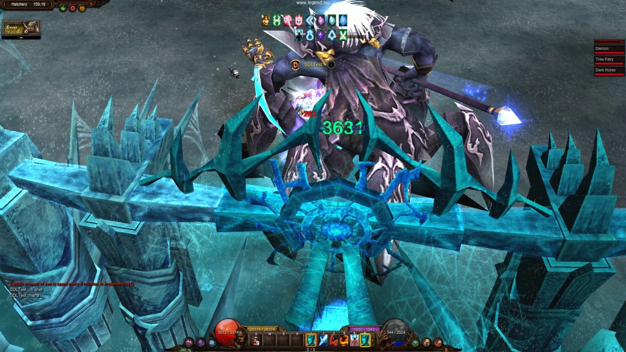[Mu online season 12] Strength Dark Lord vs Selupan - Such da lame ...
