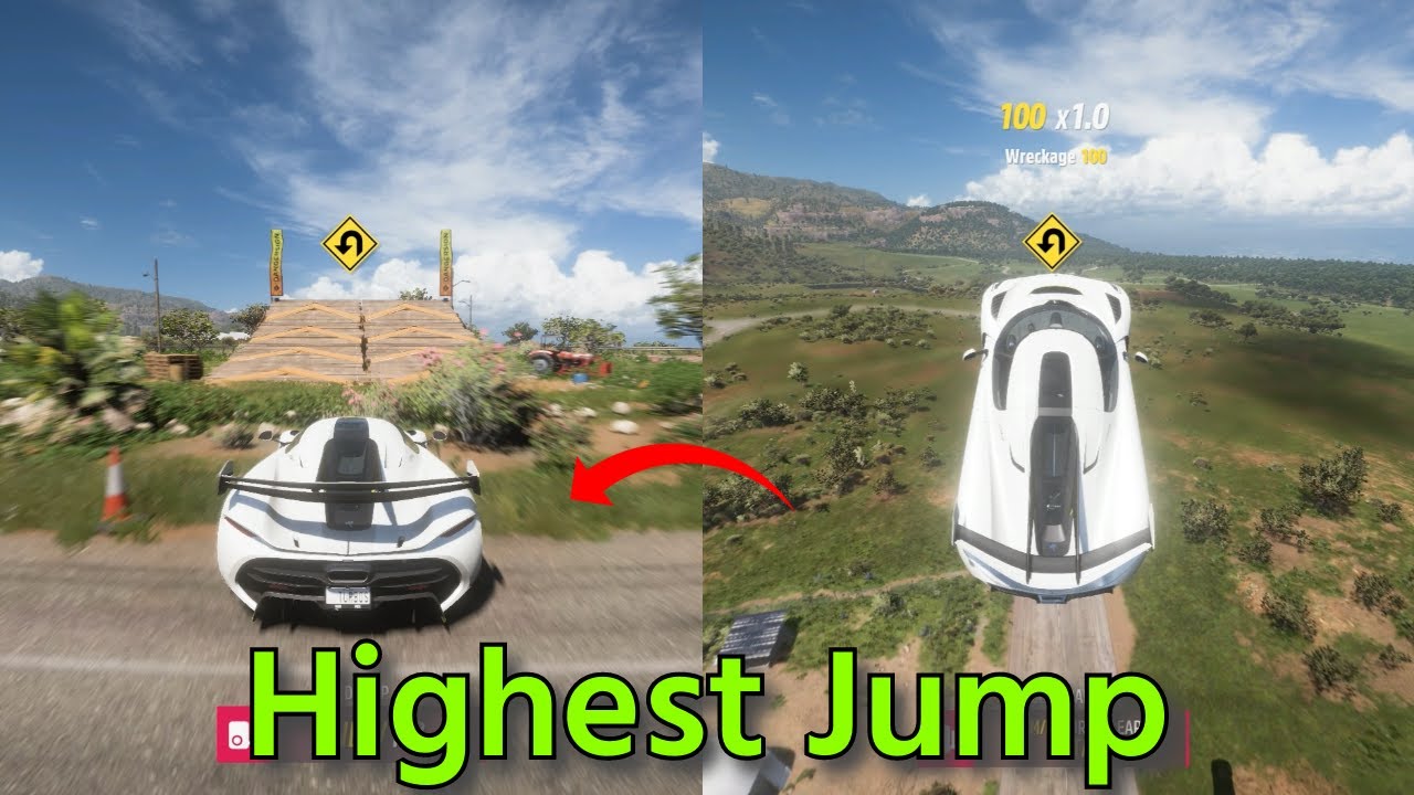 I Try My Best on This Ramp | Forza Horizon 5 - YouTube