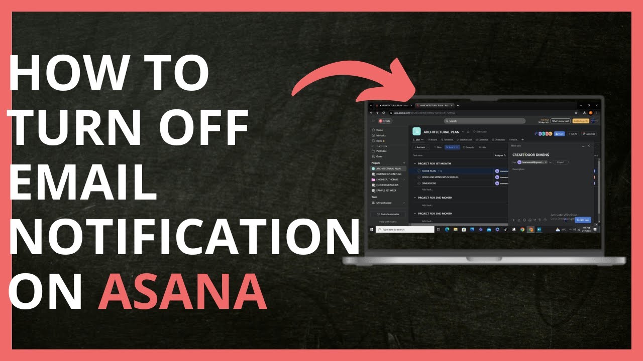How to Turn Off Email Notification on Asana in 2024 - YouTube
