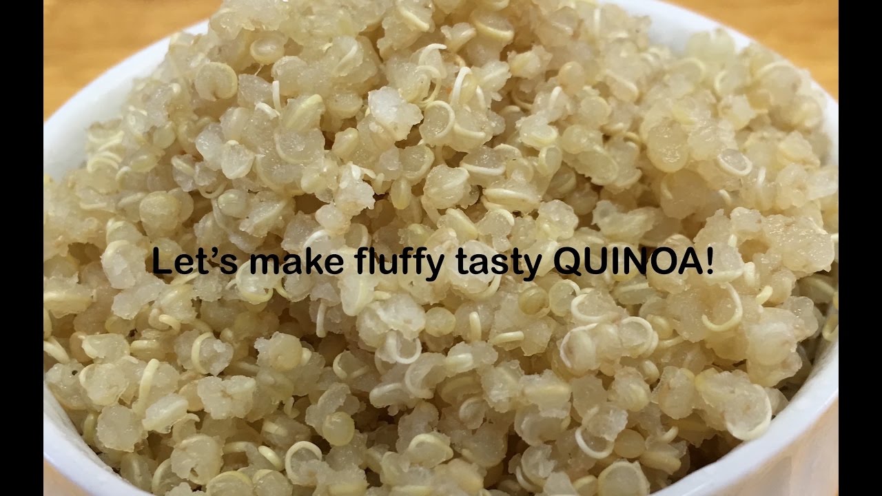 Let's make fluffy tasty QUINOA! - YouTube
