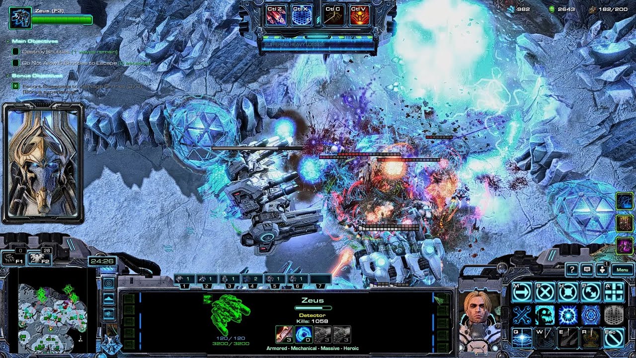 SC2 Nexus Co-Op Void Launch Valerian Mengsk Custom Mutation Solo ...