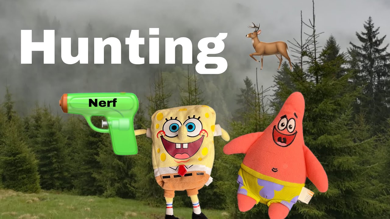 SpongeBob goes hunting - YouTube