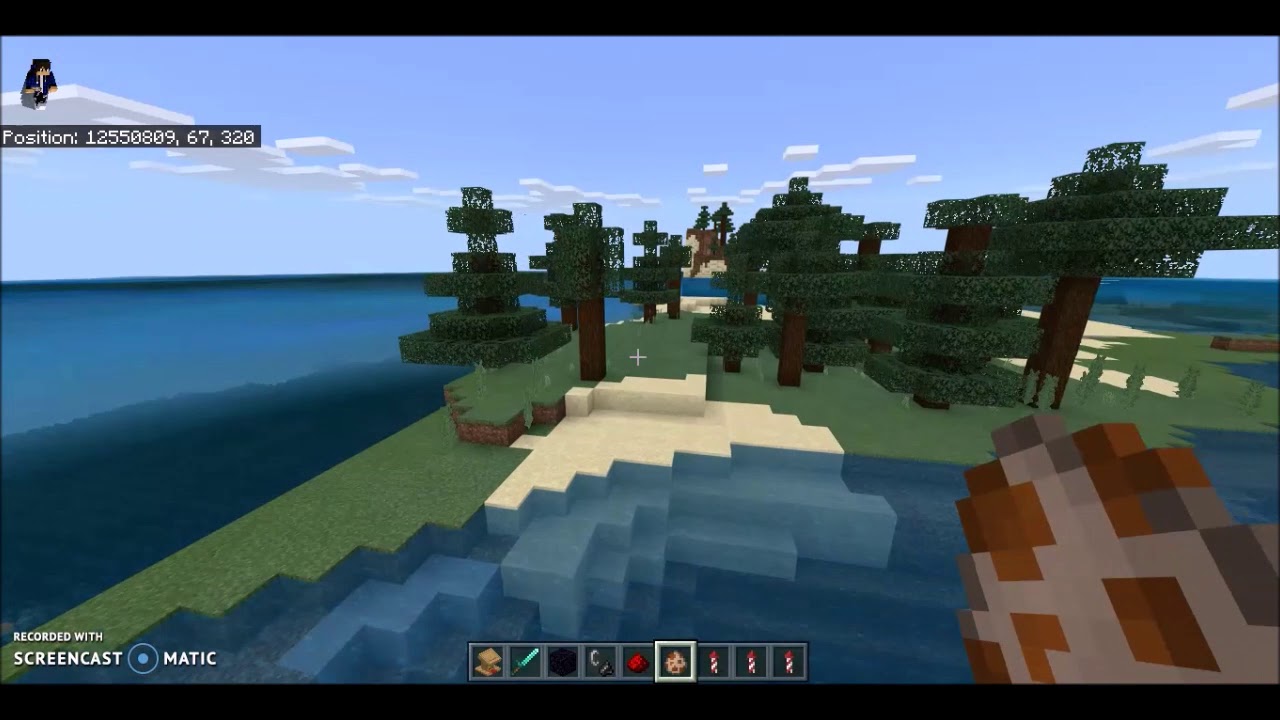 Teleporting to the 12550000 block limit - Minecraft Bedrock Edition ...