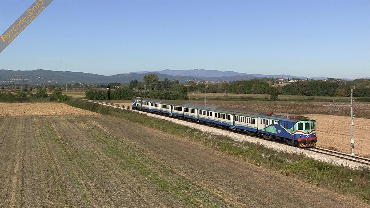 EDz 17 e 18 in corsa a Monte San Savino - EDz 17 and 18 running in Monte San Savino - YouTube
