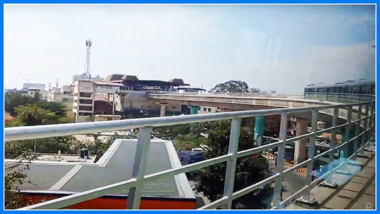 Namma Metro || Bangalore Metro || Ride Through Green Line Of Namma ...